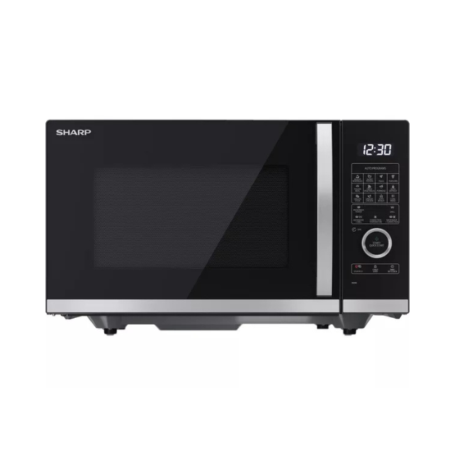 SHARP 25L 900W FLAT TRAY MICROWAVE YC-QS254AU-B - Bandon Co-op and ...